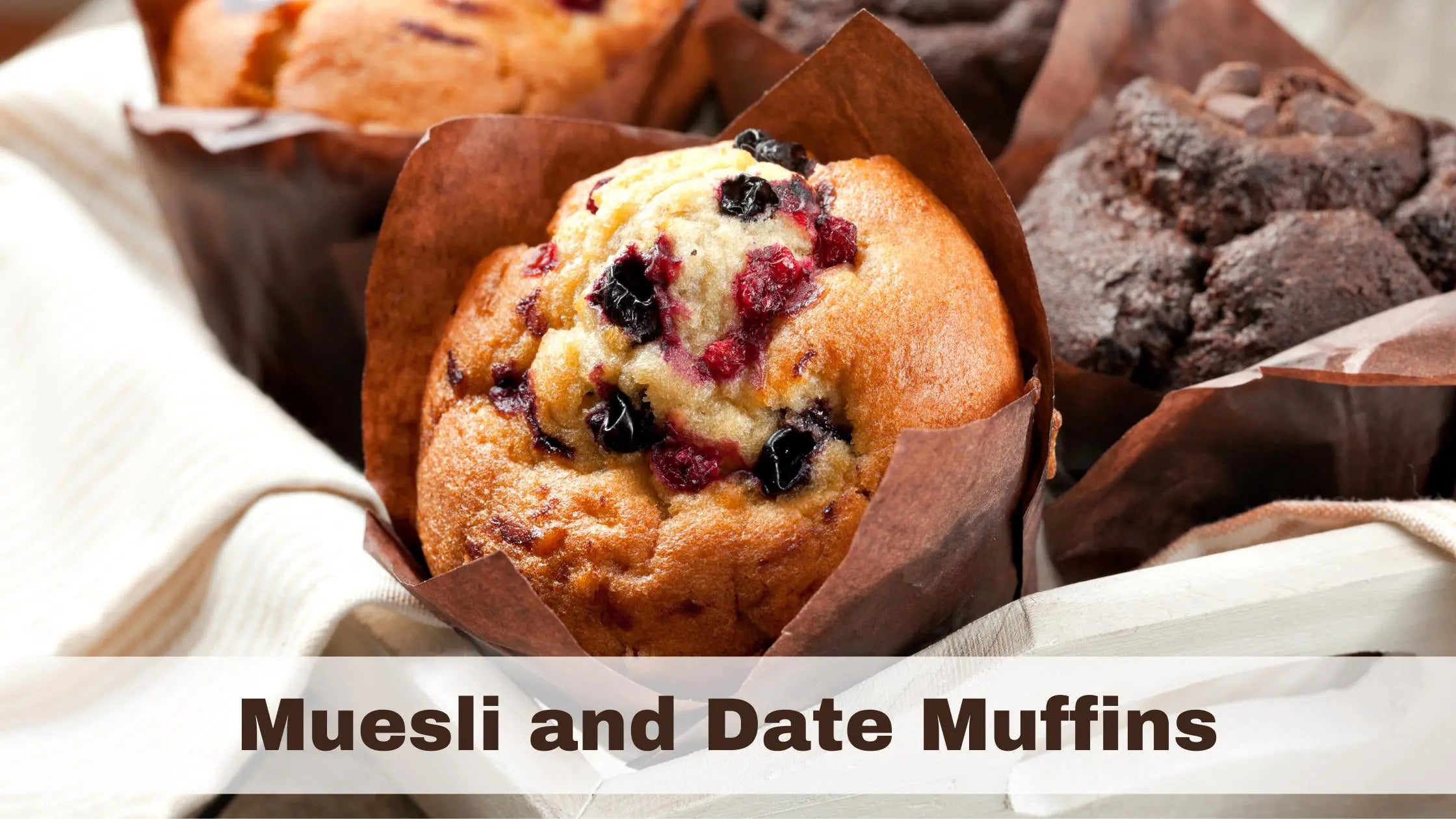Muesli and Date Muffins – Lion Dates