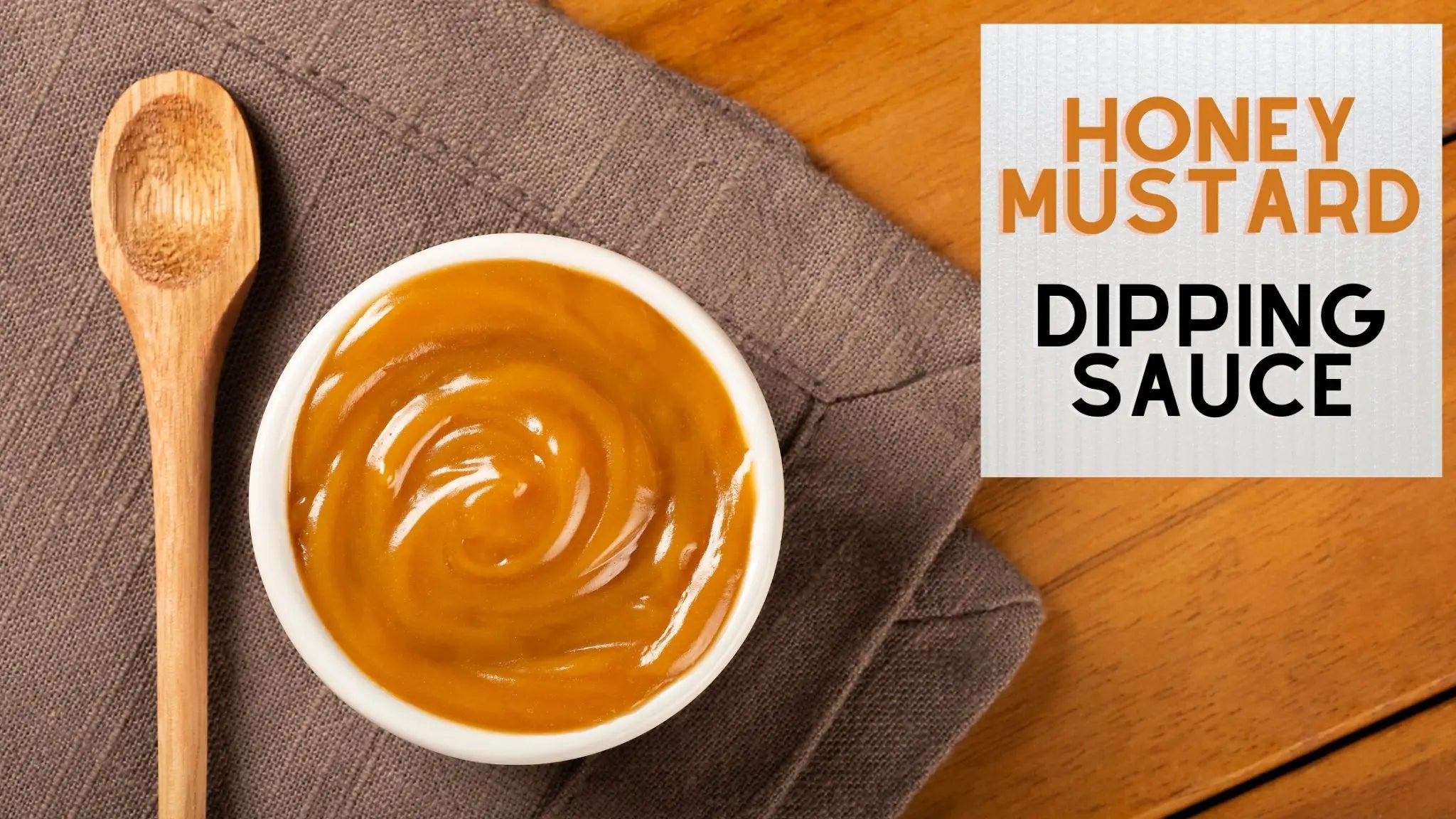 Honey mustard dipping sauce – Lion Dates