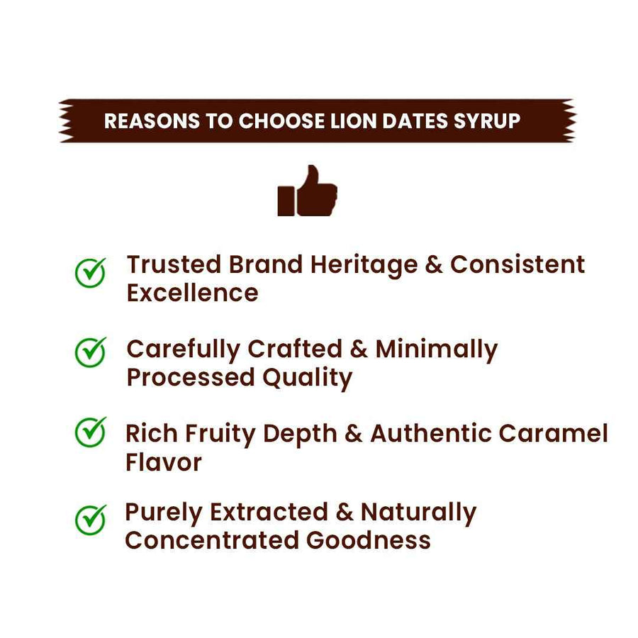 Lion Dates Syrup | Lion Dates Syrup Benefits | Organic