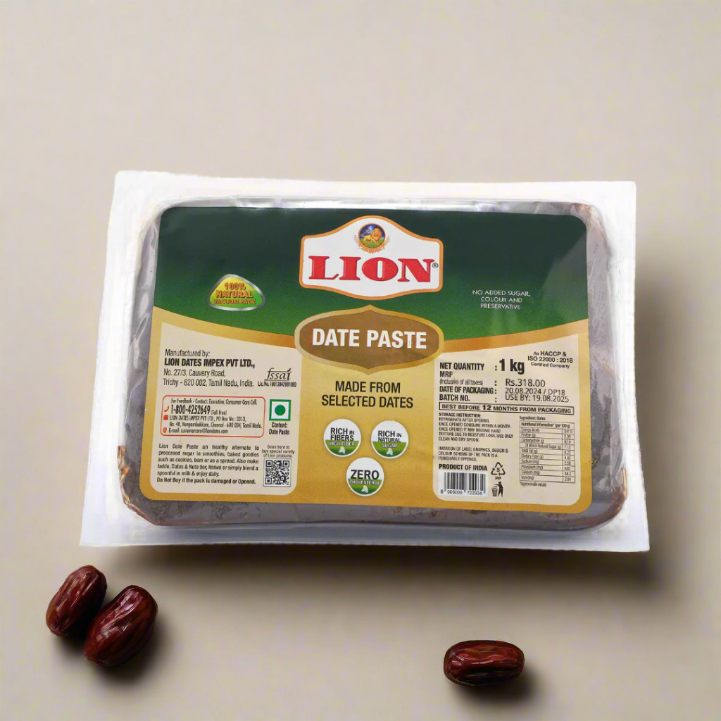 Dates Paste - 1 Kg – Lion Dates