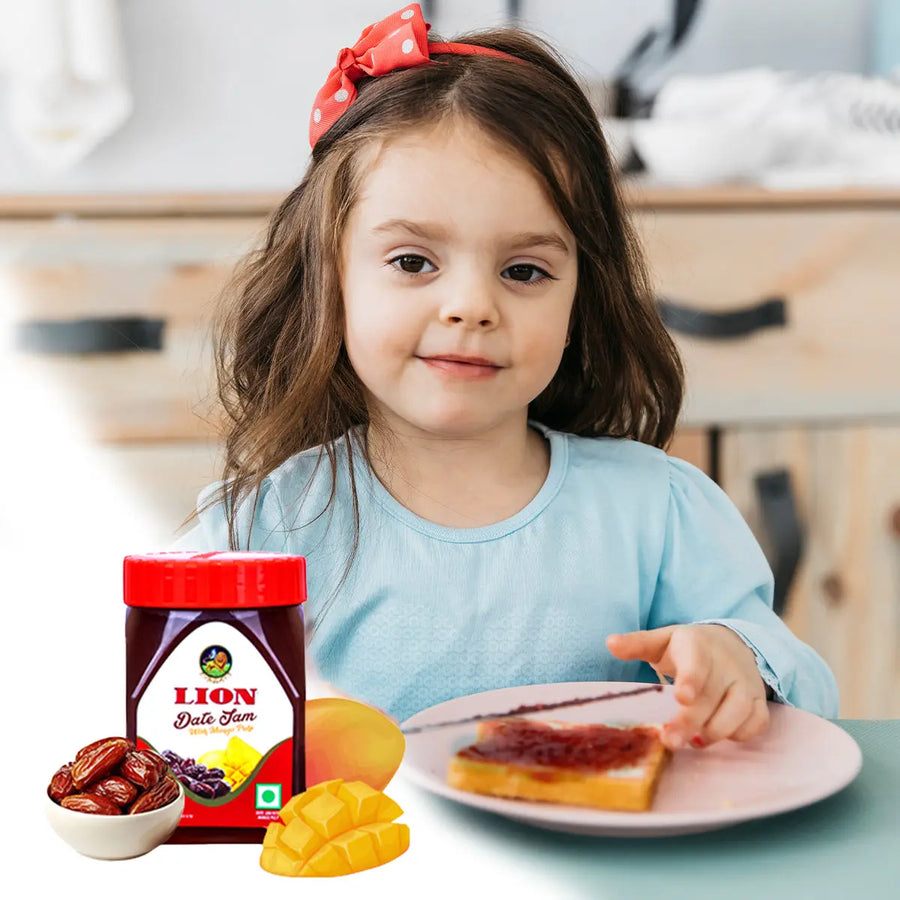Lion Dates Jam with Mango Pulp