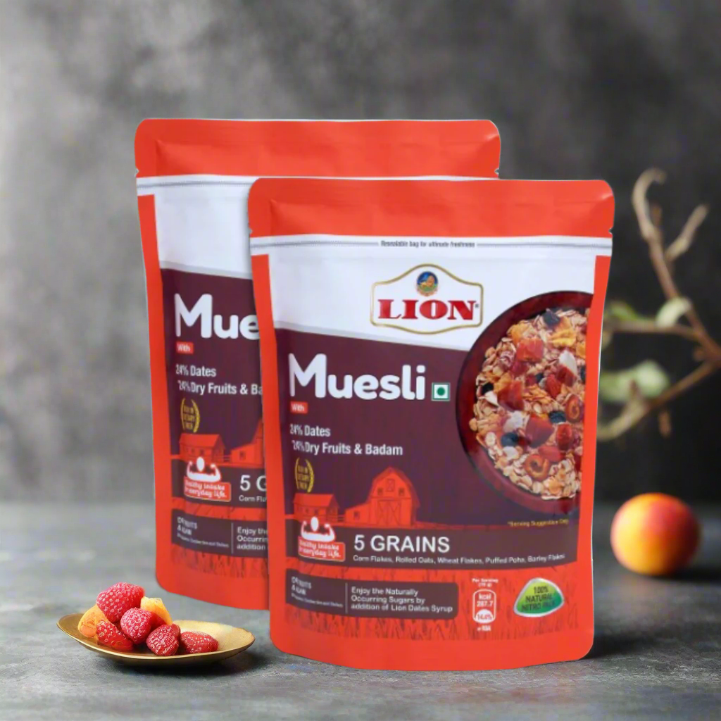 Sugar Free Muesli | Muesli Oats | Muesli Breakfast – Lion Dates